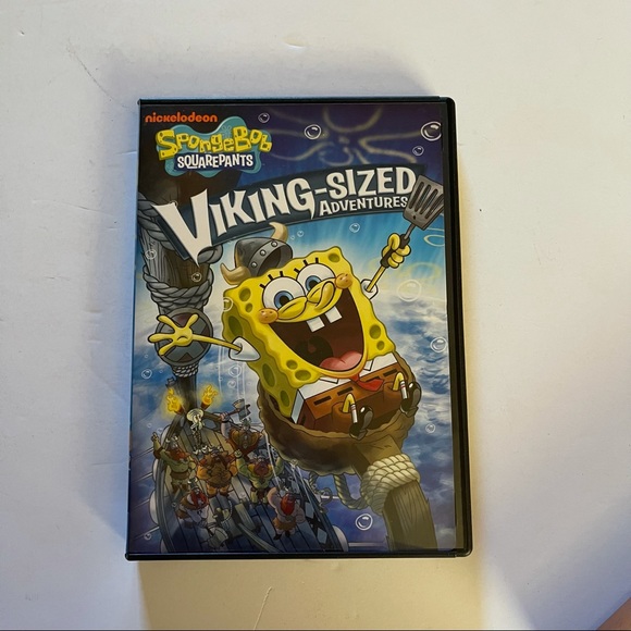 Media | Spongebob Squarepants Dvd Viking Adventure | Poshmark
